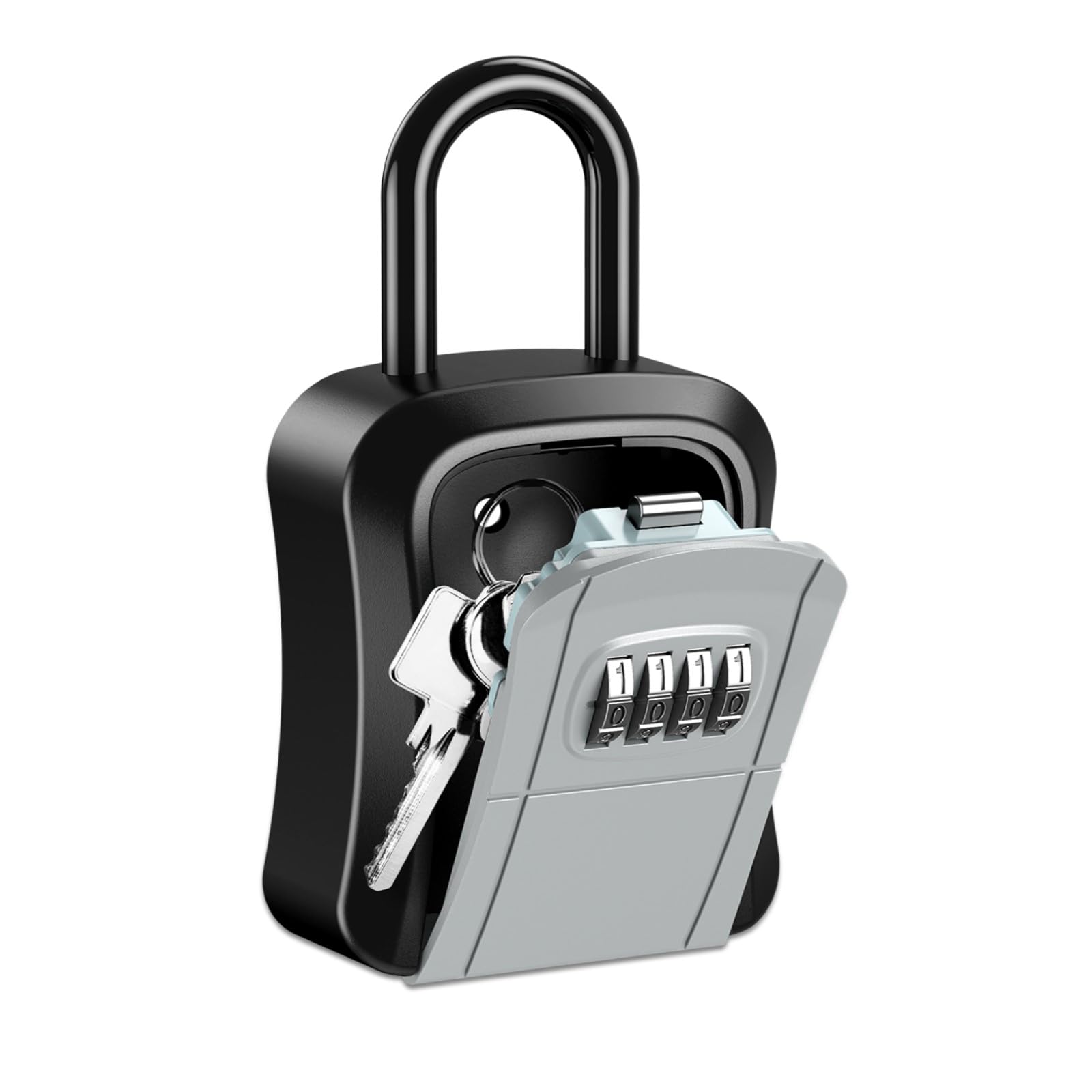 Mua LOFICOPER Key Lock Box for Outside, Wall Mount Key Safe Box ...