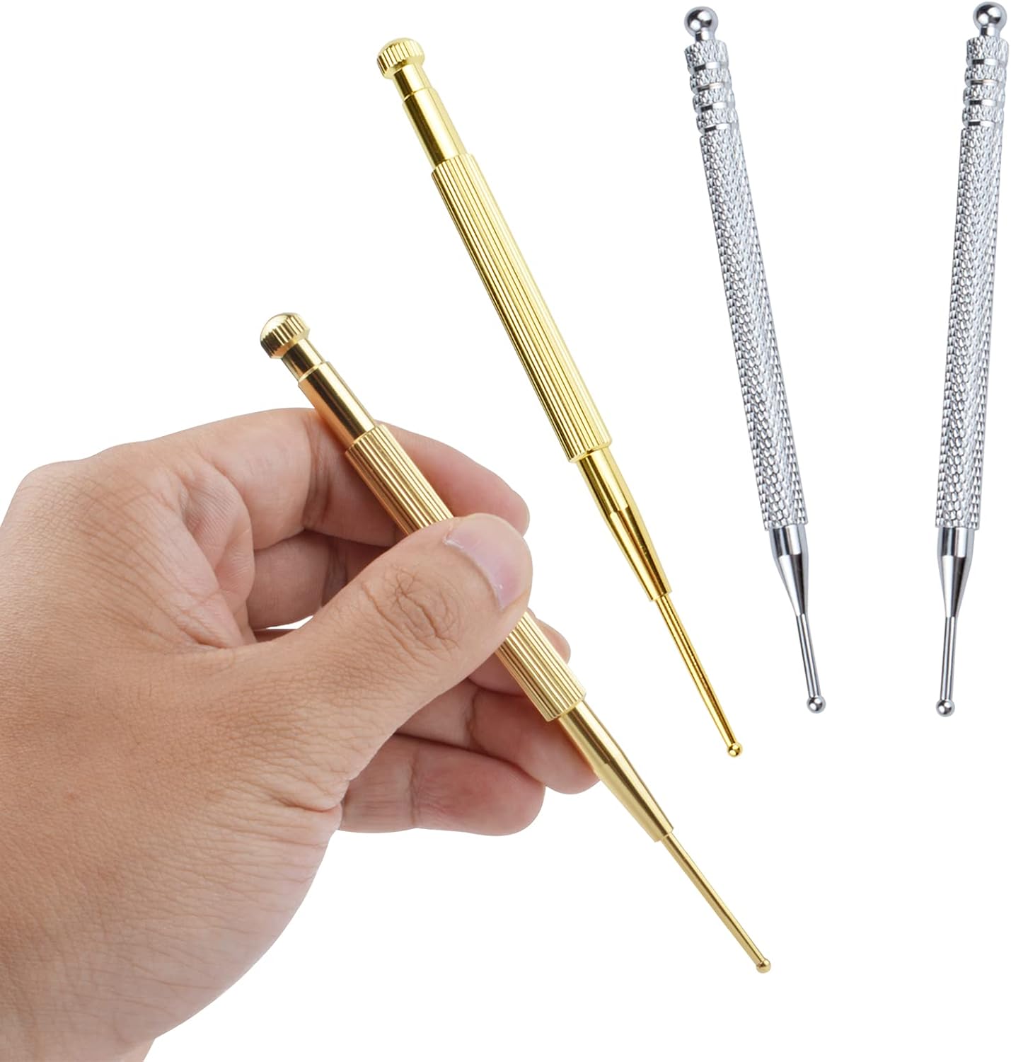 Amazon.com: Acupuncture Pen Facial Reflexology Tools, 4 Pcs Acupressure ...