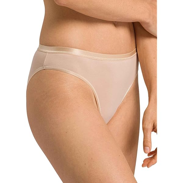 HANRO Women's Hi Cut Full Brief, Black, X-Small at Amazon Women's