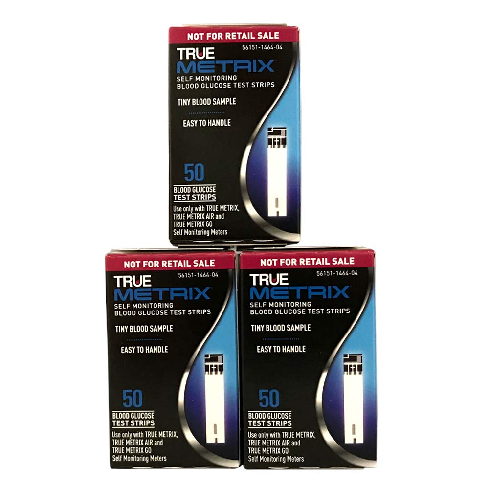 3 x 50ct TRUE METRIX® NFRS Test Strips (150 Test Strips)