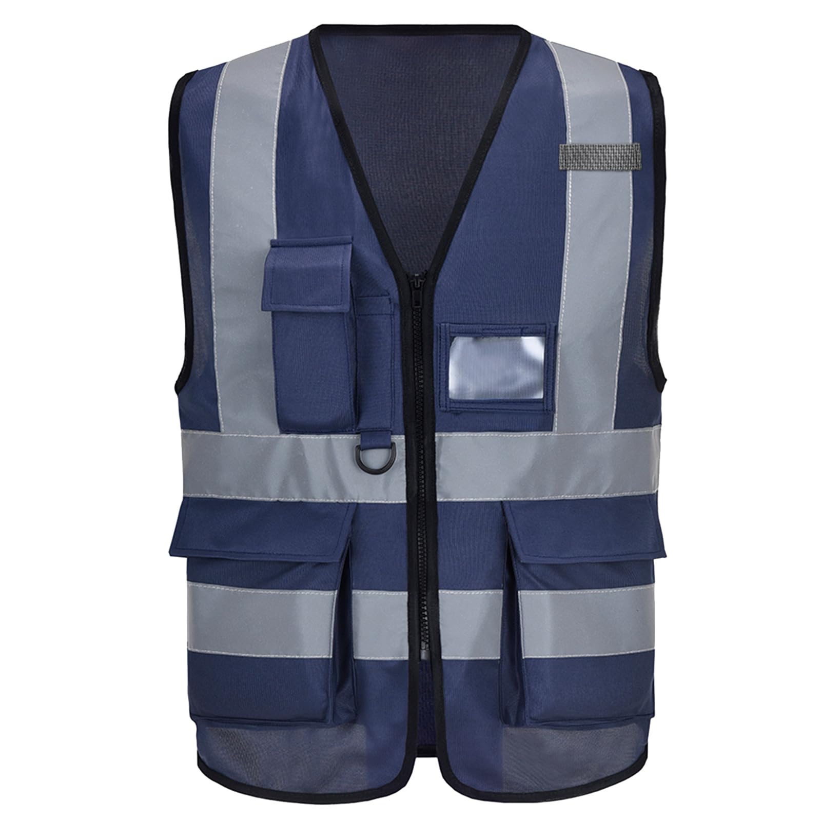 navy blue safety vest with zipper pockets m/l for sale | Las Vegas, NV ...
