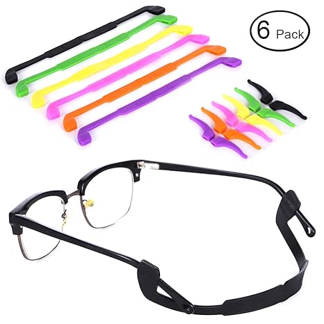 Anti-Slip Glasses Strap - 6 Colors Ablerv Eyewear Retainer for Kids ...
