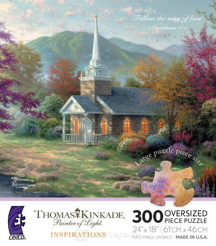 Thomas Kinkade Puzzles | A Must Have For Fans Of "The Painter of Light"