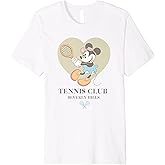 Amazon.com: Disney Minnie Mouse Tennis Club Beverly Hills Vintage Logo ...