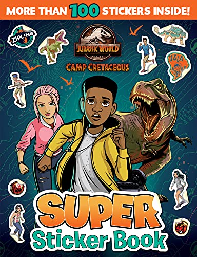 Jurassic World Camp Cretaceous: Super Sticker Book (Universal ...