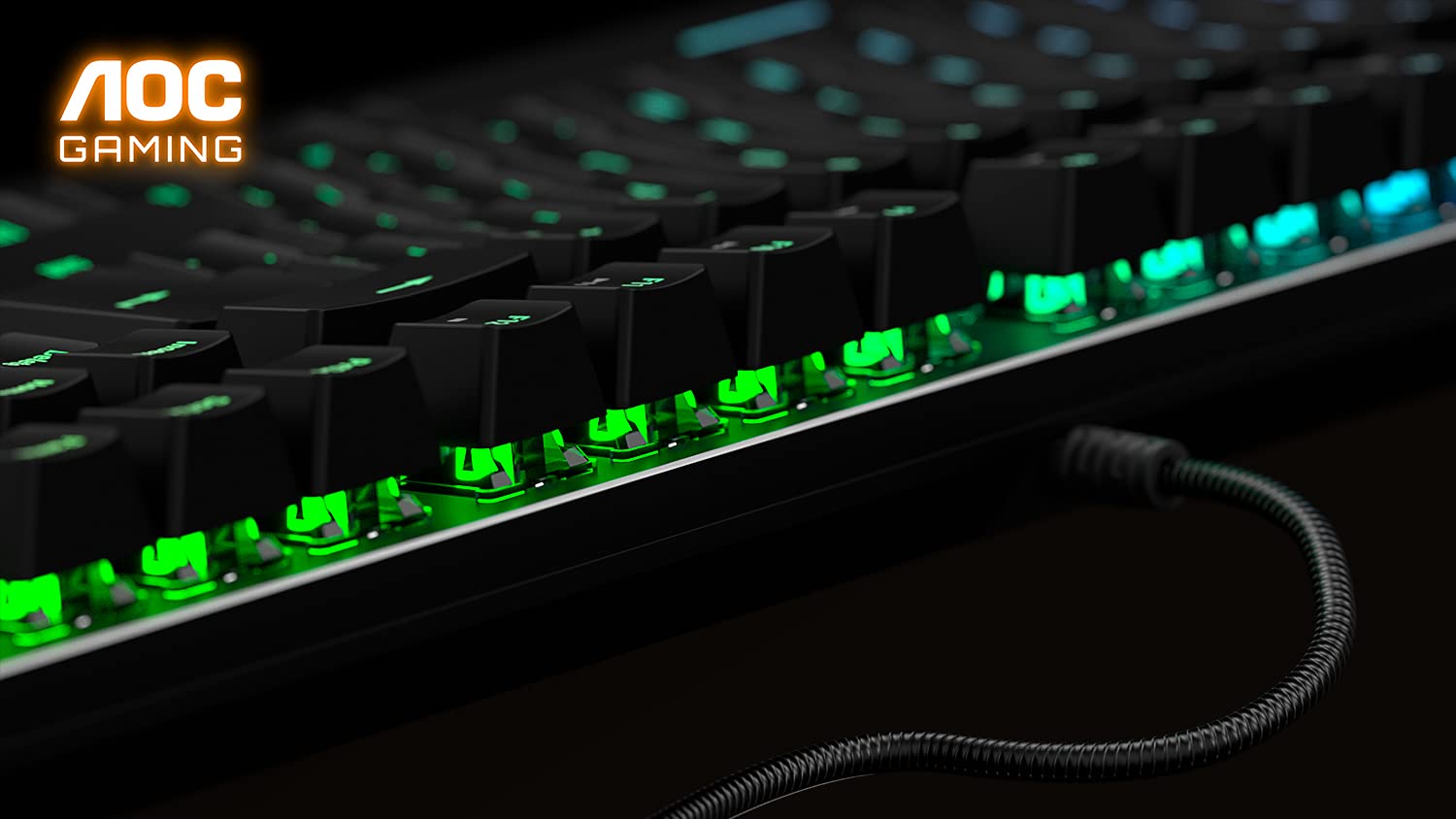 Mua AOC Gaming Full RGB Mechanical Keyboard, 104-Key Outemu Blue ...