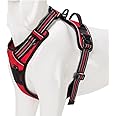 Amazon.com : TRUE LOVE Adjustable No-Pull Dog Harness Reflective Pup ...