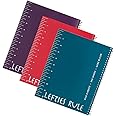 Left-Handed "Lefties Rule" Wide Ruled Notebook, Assorted Colors (3 ...