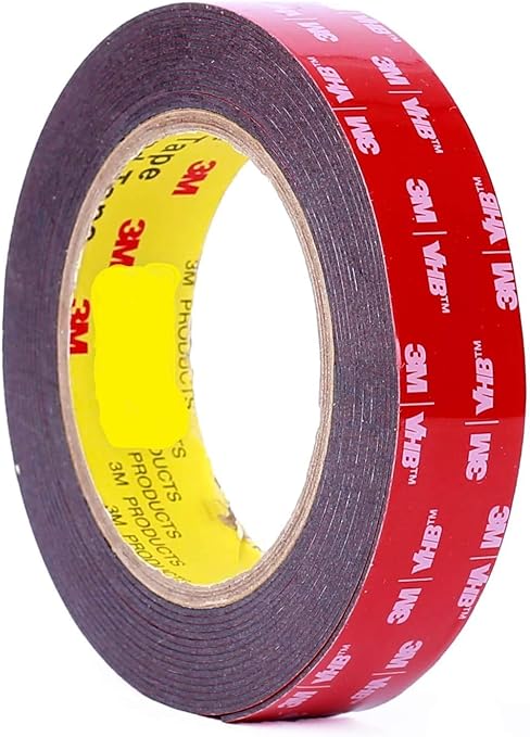 3M VHB Double Sided Foam Adhesive Tape 5952 Grey Automotive Mounting Industrial Grade 1" x 9 ...
