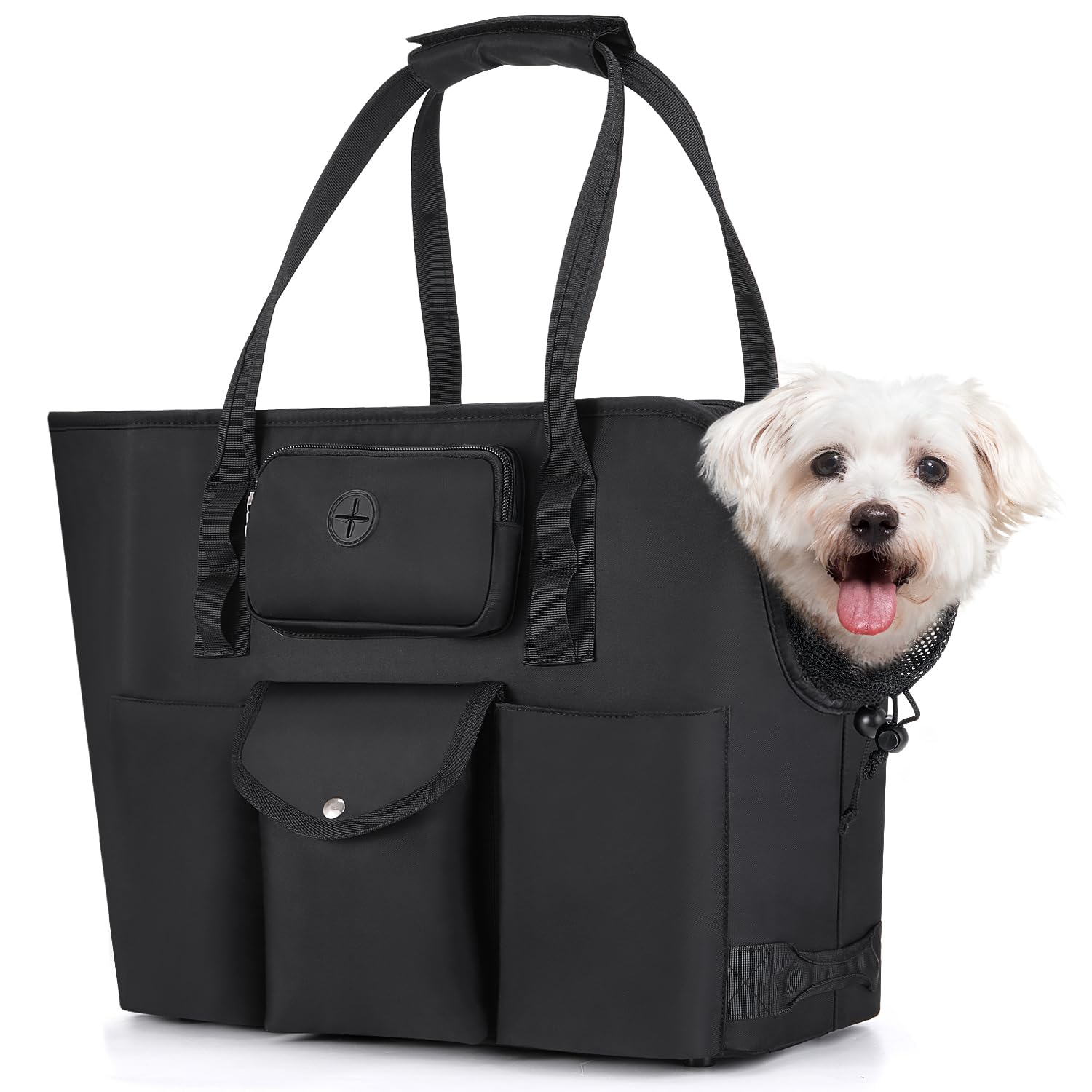 SlowTon Dog Purse Carrier - Portable Dog Carrier Tote Bag with Pockets ...