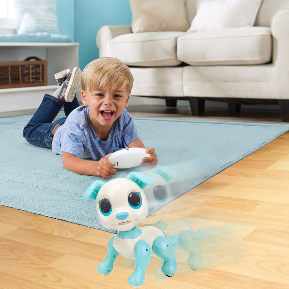 BIRANCO. Interactive RC Dog Toy - Cute Gesture Sensing Puppy for ...