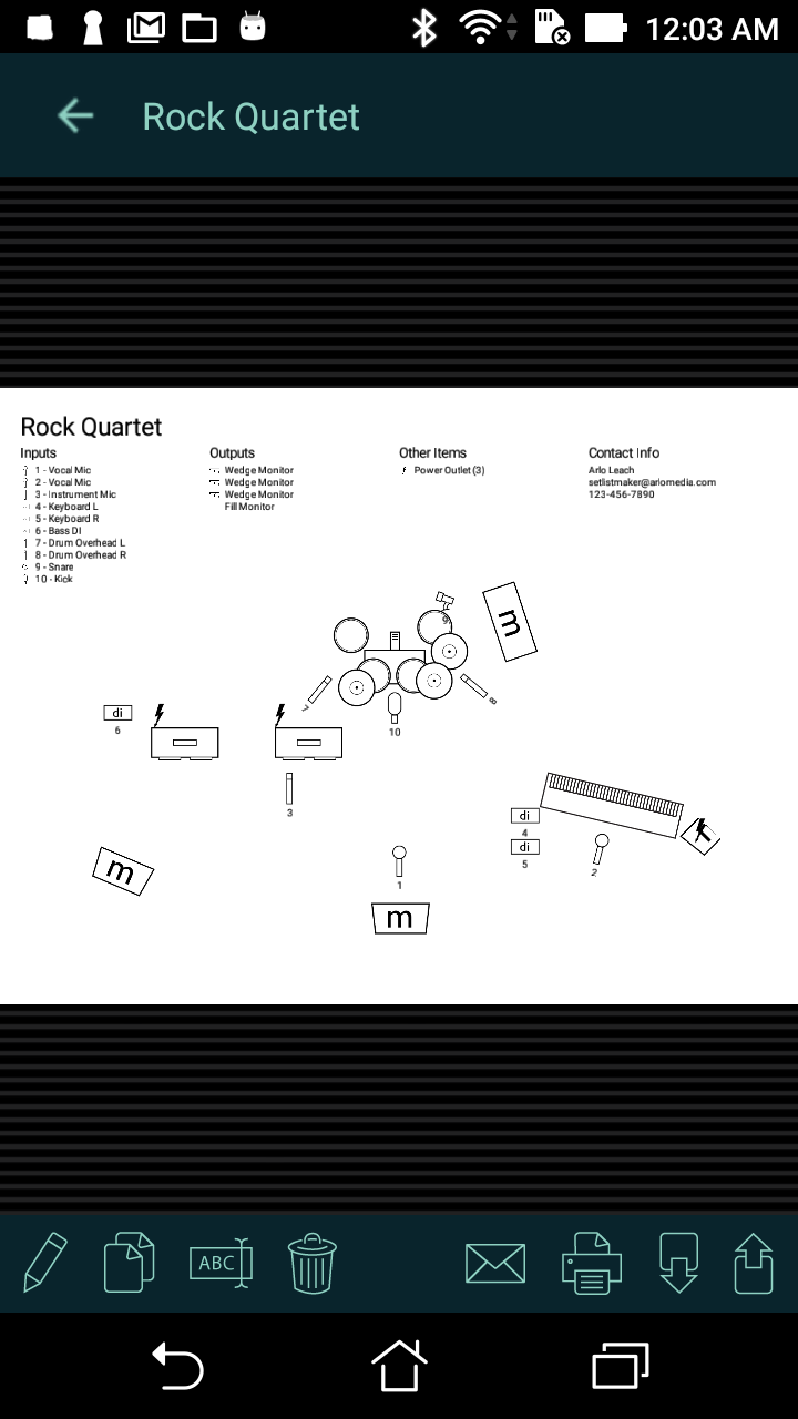 Stage Plot Maker:Amazon.fr:Appstore for Android