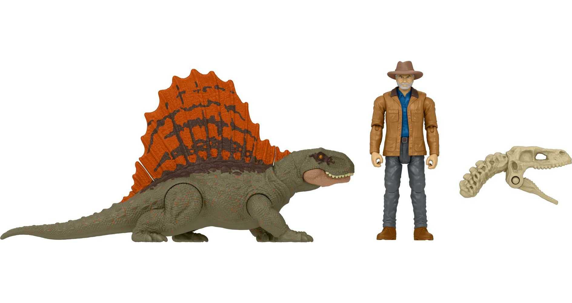 Mua Jurassic World Dominion Dr Alan Grant & Dimetrodon Human and Dino ...