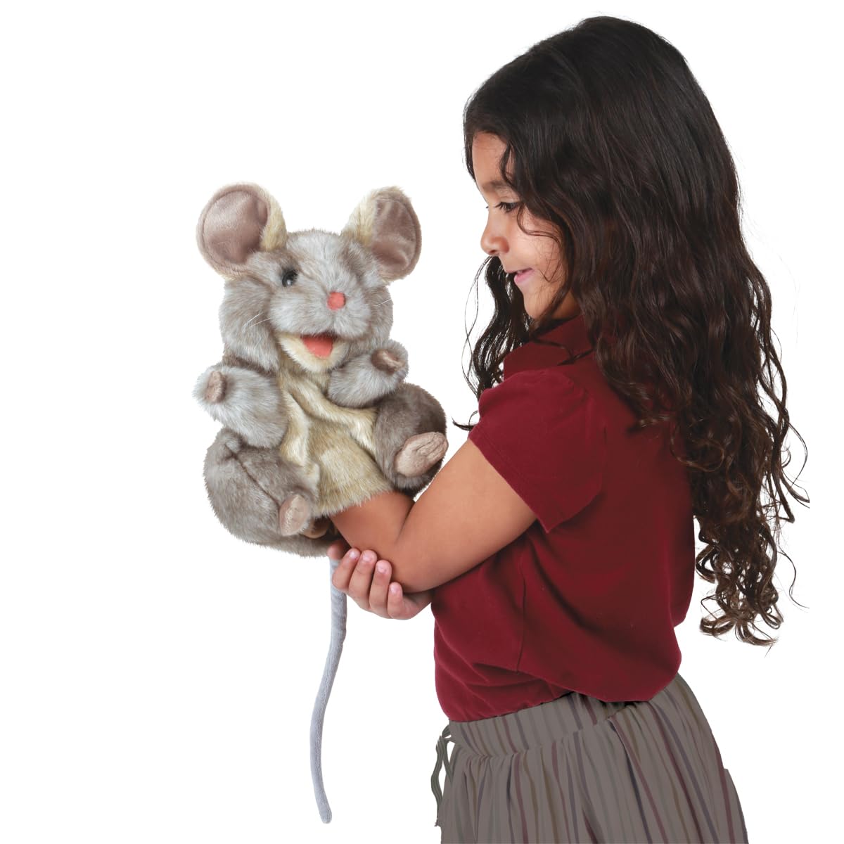 Mua Folkmanis Gray Mouse Hand Puppet trên Amazon Mỹ chính hãng 2025 | Fado