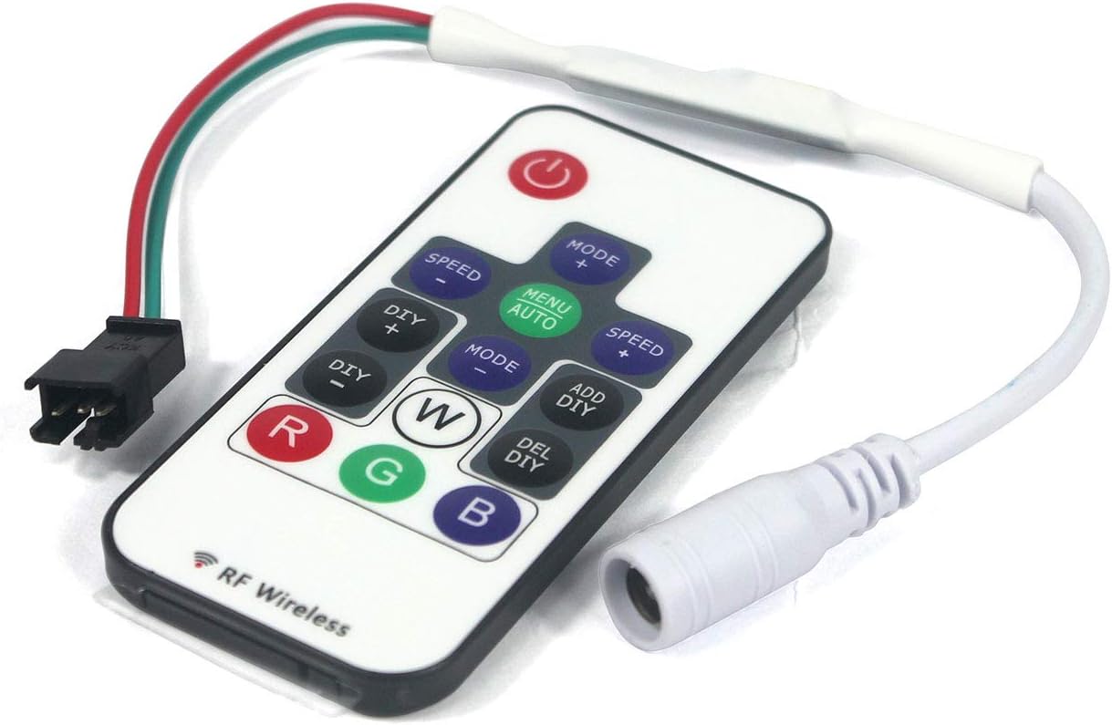 Taikuwu WS2811 and WS2812B DC5-12V 14keys Wireless RF Led RGB ...