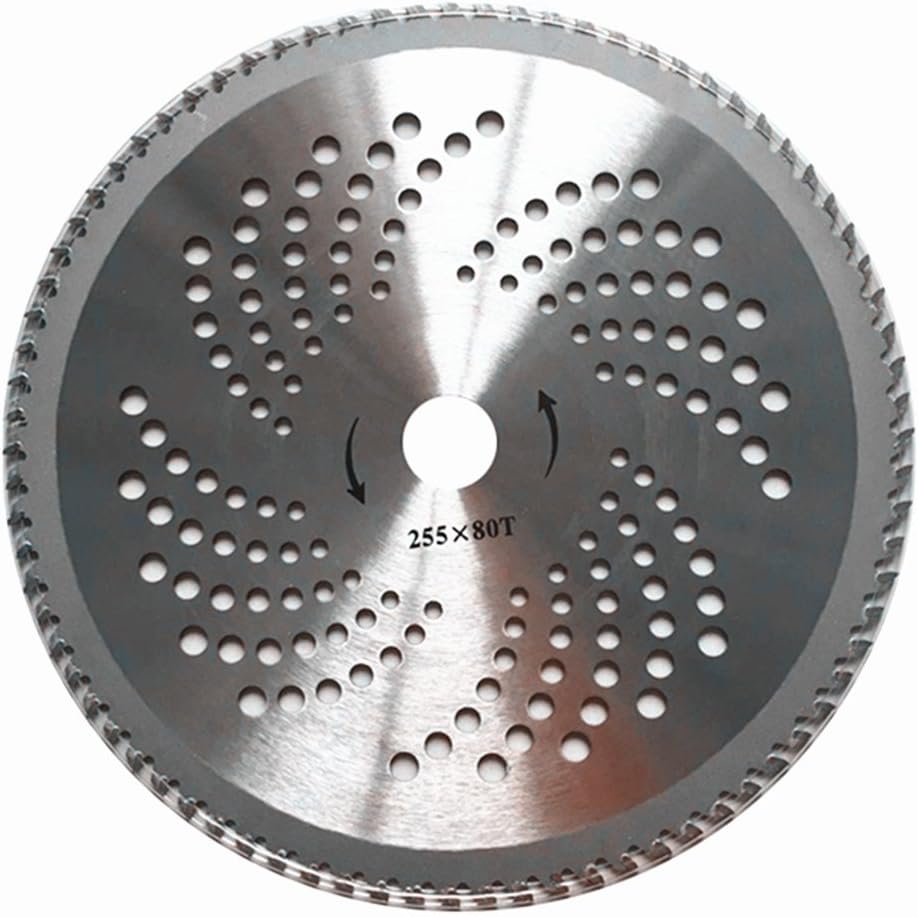 10-inch 80 Teeth Carbide Circular Saw Blade Strimmer/ Brushcutter Blade ...