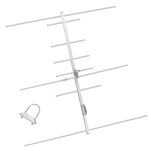 TWAYRDIO Yagi Ham Radio Antenna,Dual Band 2m 70cm VHF UHF Yagi,High ...
