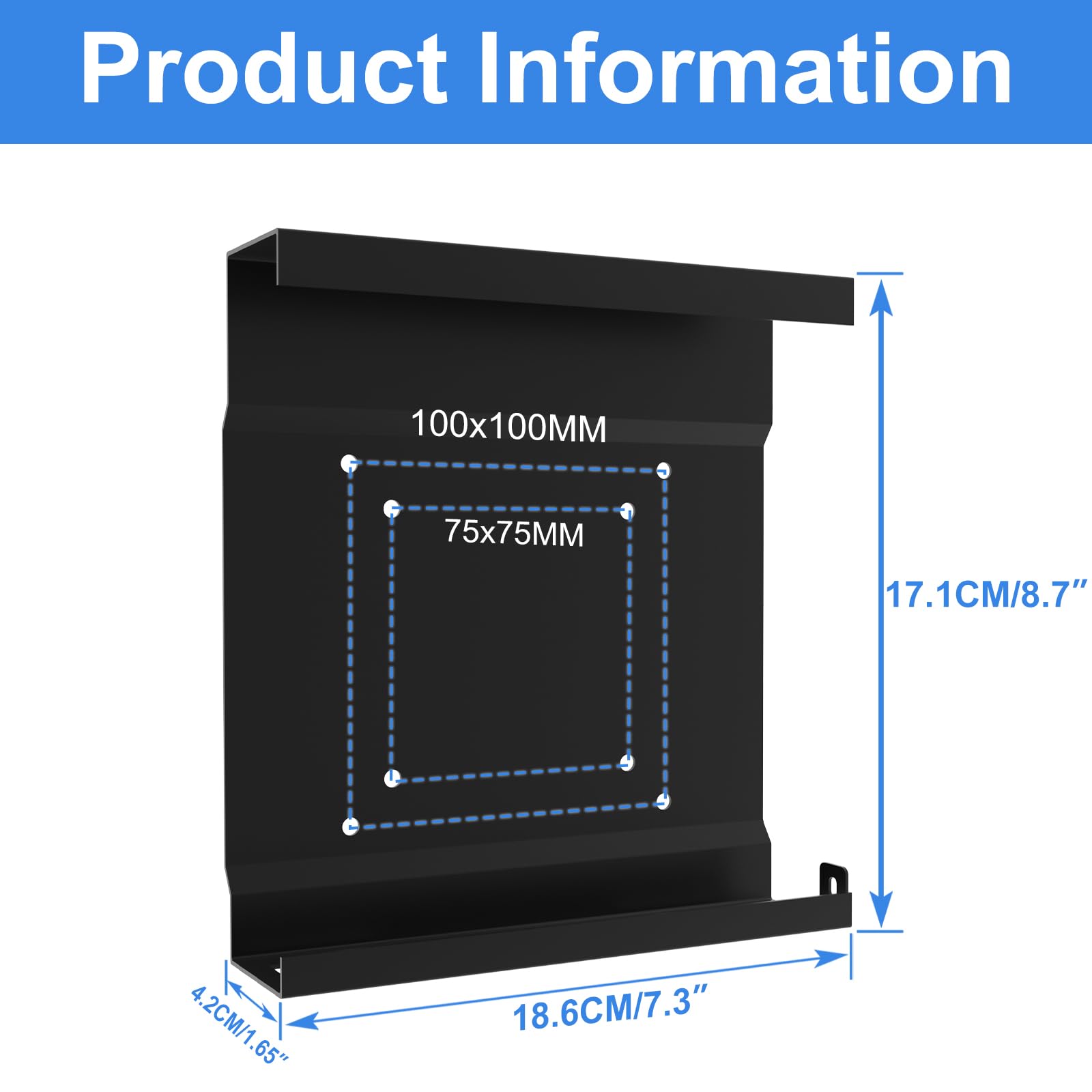 Mua 2 Pack Mount for Dell OptiPlex Micro Form Factor Case, Mini Desktop ...