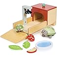 Amazon.com: Tender Leaf Toys - Tortoise Pet Set - 10 Piece Wooden ...