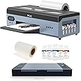 Amazon.com: PLK DTF Printer with Roll Feeder, A3 L1800 Transfer Printer Machine with White Ink ...