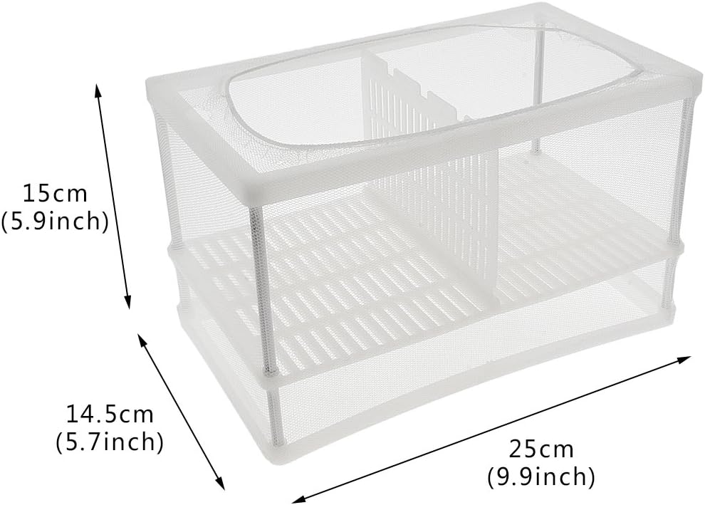 Saim Saim Aquarium Fry Hatchery Net Aquarium Fish Breeder Box Isolation ...