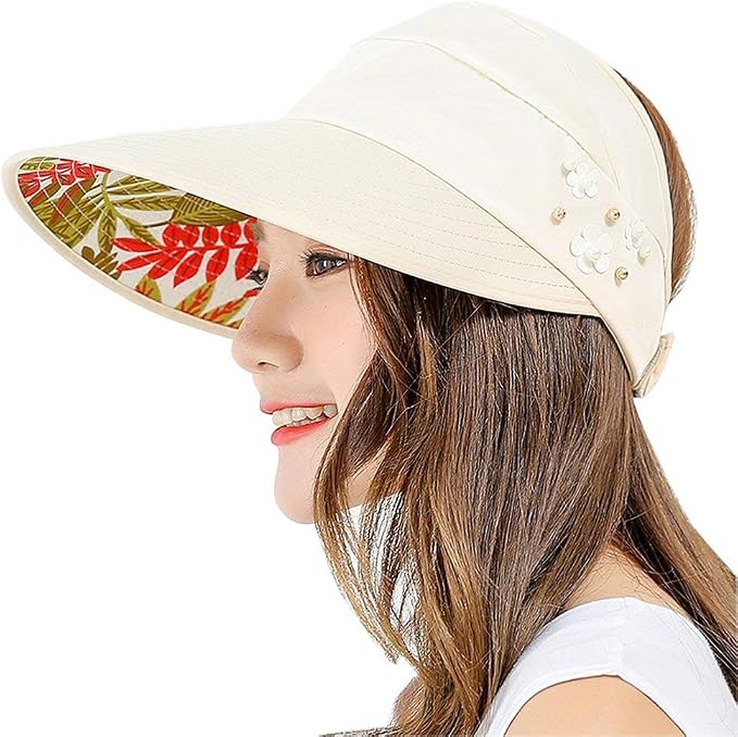Sombrero De Sol para Mujer Sombrero Verano Outdoor De Protección con ...