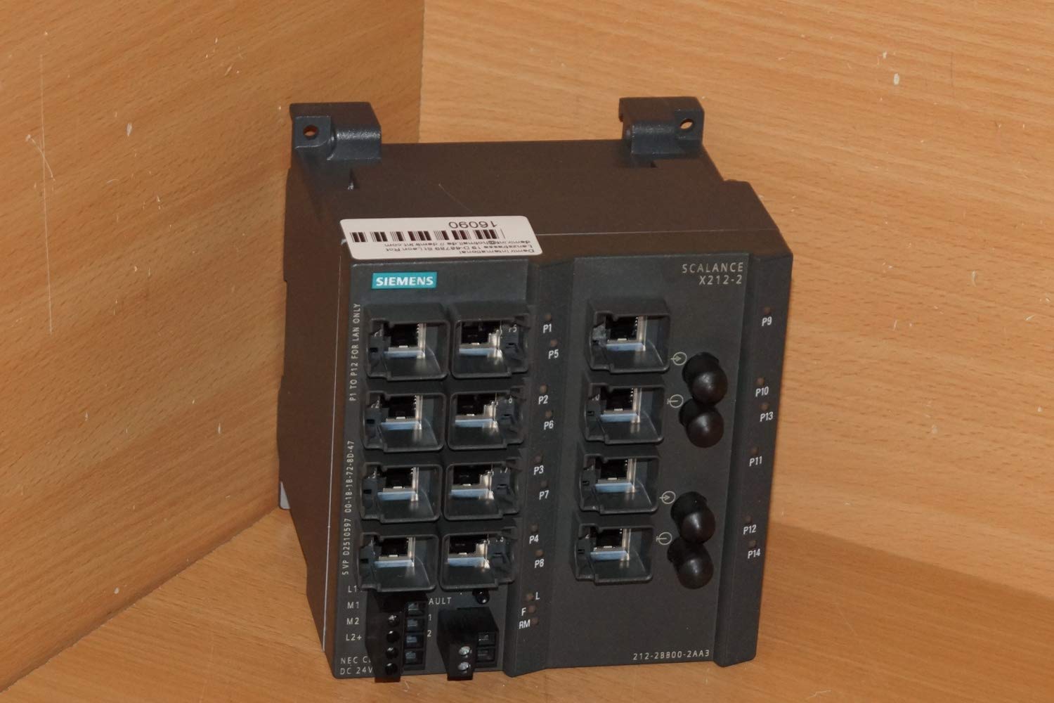 Siemens Scalance X212-2 6GK5212-2BB00-2AA3 Industrial Ethernet Switch ...