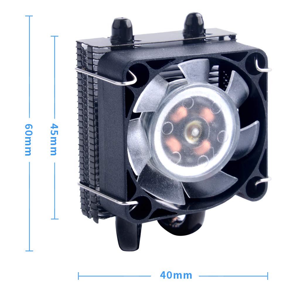 Mua GeeekPi PWM Fan for Raspberry Pi 4, Low-Profile CPU Cooler with RGB ...