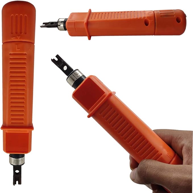 DIY Crafts Professional Cable Cat5 RJ11 RJ45 Network Punch Down Impact ...