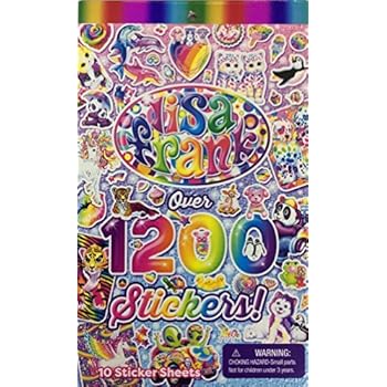 Amazon.com: Lisa Frank Stickers ~ Over 500 Stickers: Office Products