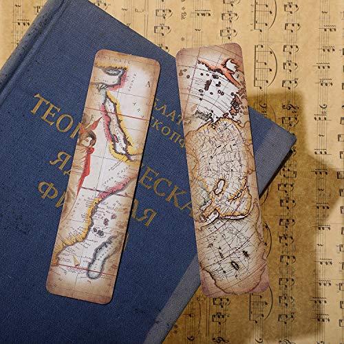 SATINIOR 60 Pieces Vintage Style Bookmarks Retro Cardboard Bookmarks ...