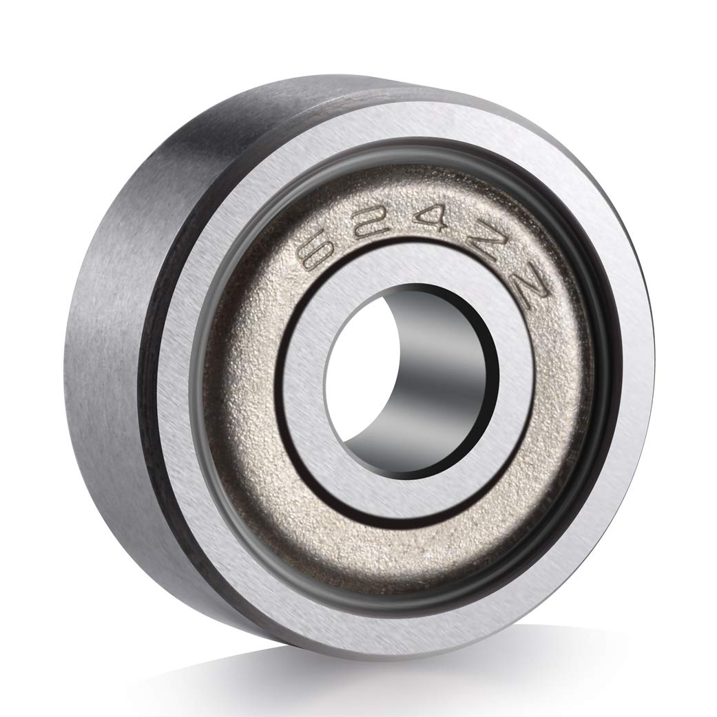 ANCIRS 20-Pack 624ZZ Ball Bearings - 624 ZZ Metal Shielded Miniature ...
