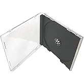 Amazon.com: KEYIN Standard Black CD Jewel Case - Premium, 50 Pack : Home & Kitchen