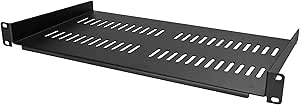 Amazon.com: StarTech.com 1U Server Rack Shelf - Universal Vented Rack ...