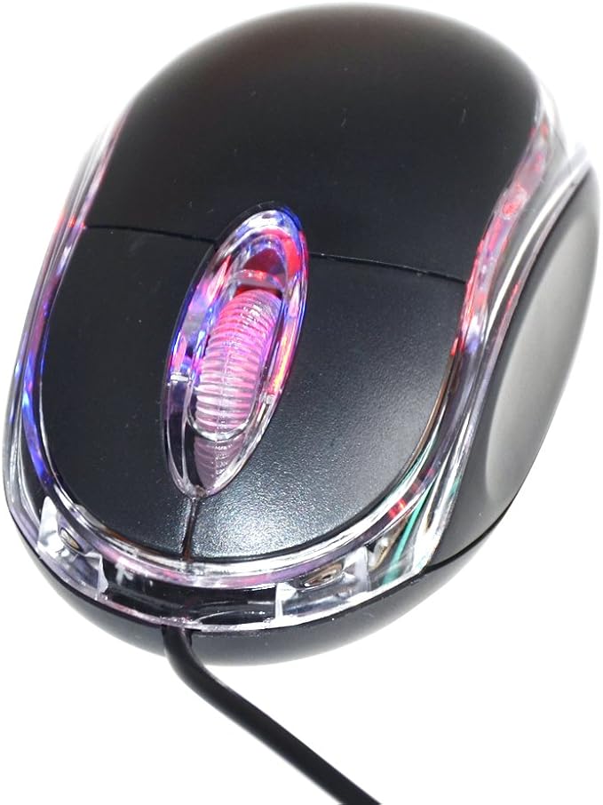 Optische Maus Mit Scrollrad BargainUniverse LED USB PC: Amazon.de ...