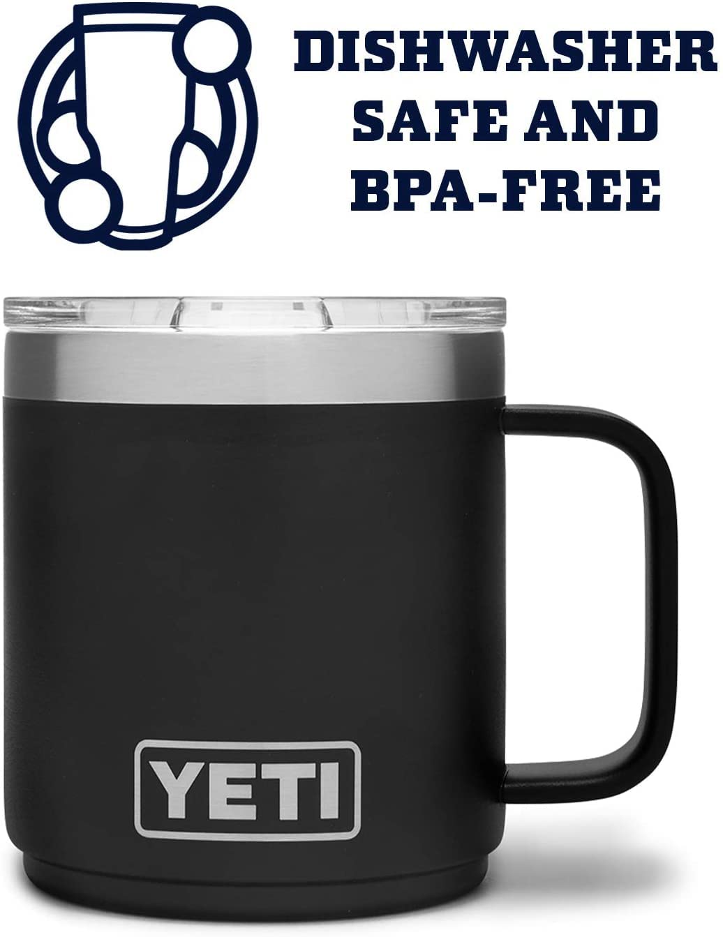 Mua YETI Stainless Steel Rambler, Various Colors, 10 oz (296 ml), Hot ...