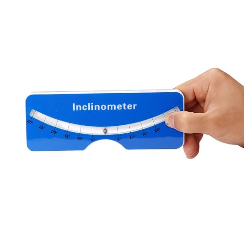 Scoliometer, Portable Device with Spine Contour and Metal Ball Insert ...