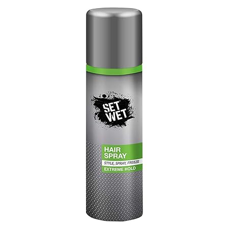 Buy Set Wet Extreme Hold, Hair Spray for Men, Style-Spray-Freeze ...