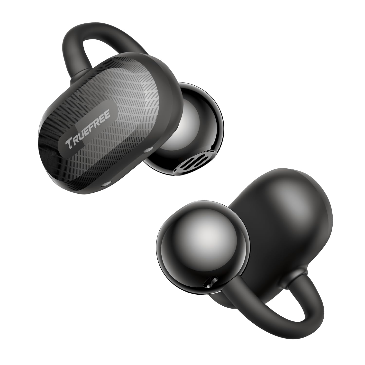 truefree C10 Clip-On Wireless Earbuds, Open-Ear Earphones, Bluetooth 5. ...