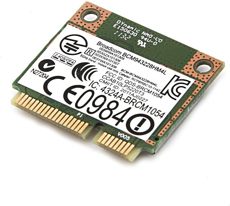 Amazon.com: Broadcom Bcm943228hm4l Bcm43228 Half Mini Pci-express ...