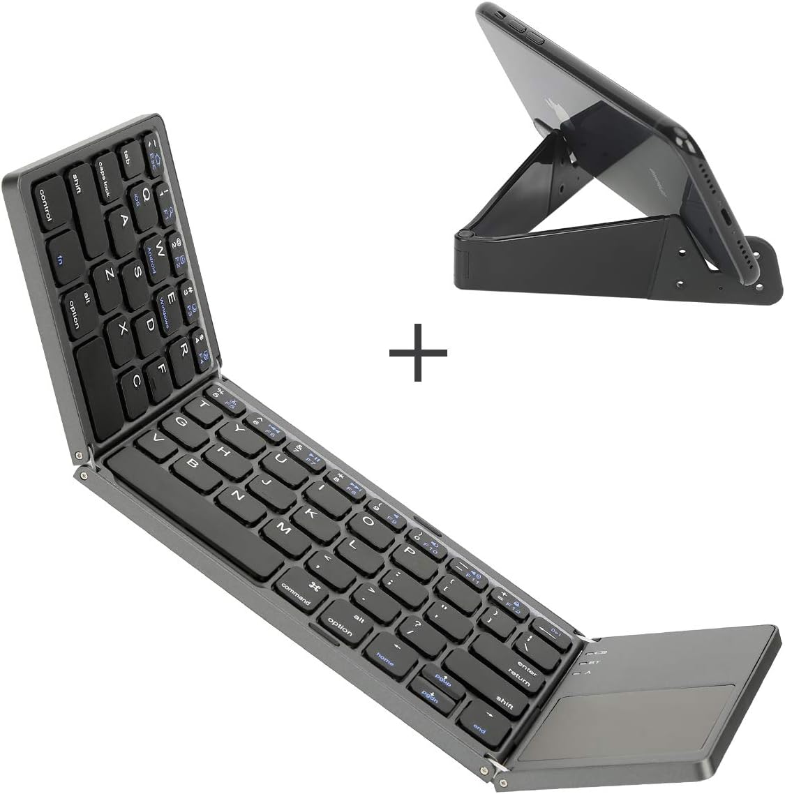 Clavier Tri Pliable Bluetooth Avec Pavé Tactile Pour iOS/Android ...
