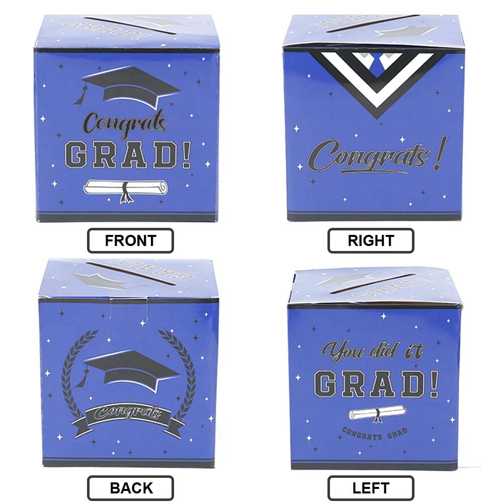 Mua Blue 2024 Graduation Card Box, Card Box for Graduation Party ...