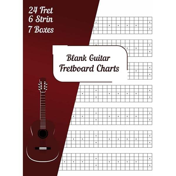 Blank Guitar Fretboard Worksheet