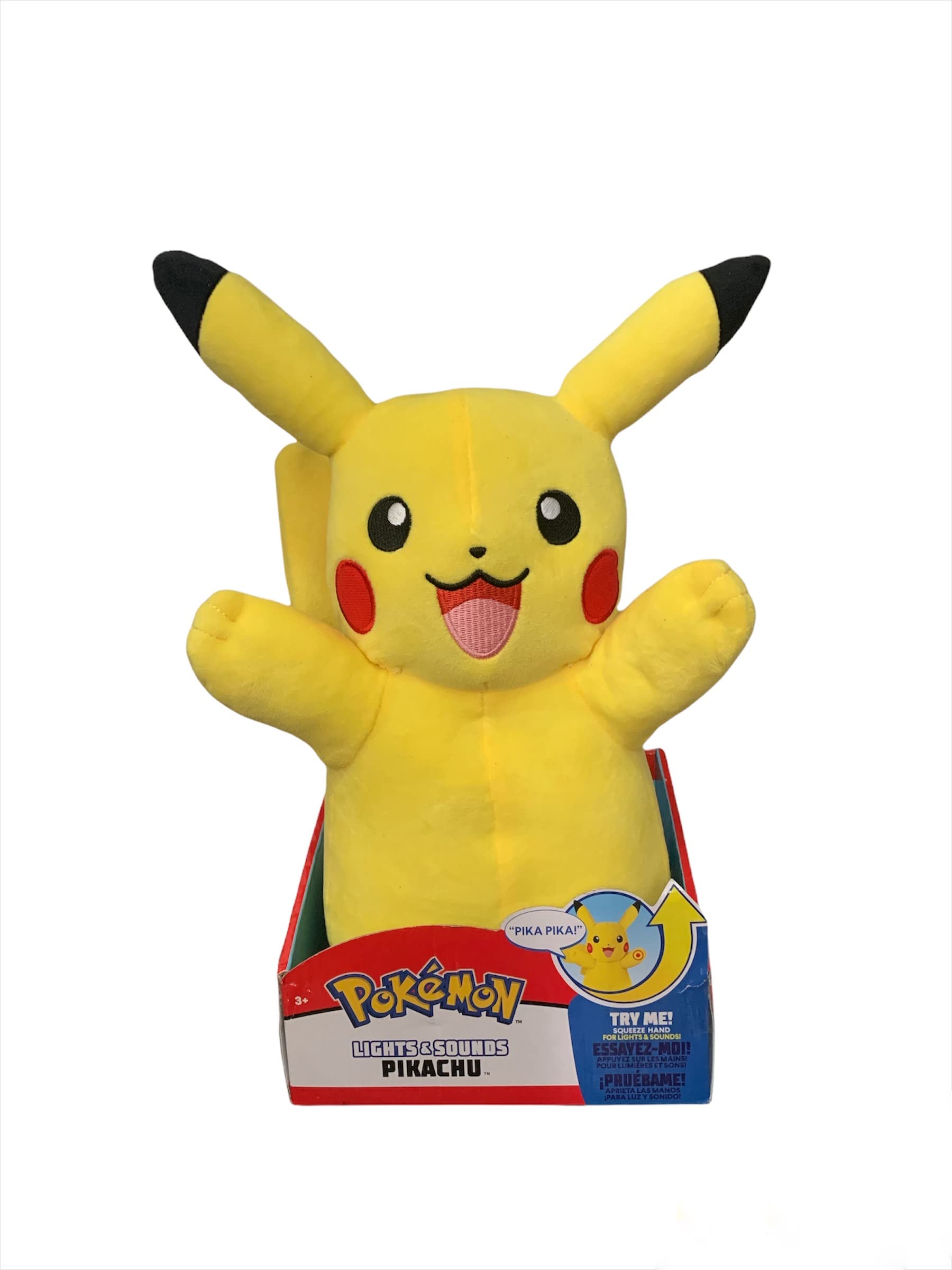 Mua Plush, Lights & Sounds Pikachu trên Amazon Mỹ chính hãng 2024 | Fado