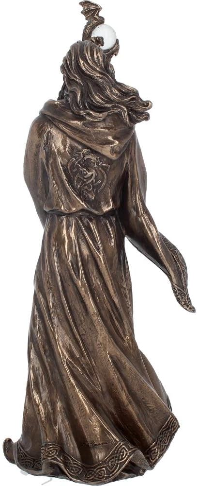 Nemesis Now Merlin Bronze Figurine 28cm, Resin, One Size – BigaMart