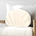 Amazon.com: LARENNT Seashell Pillow, 13.8" Soft Velvet Shell Shaped ...