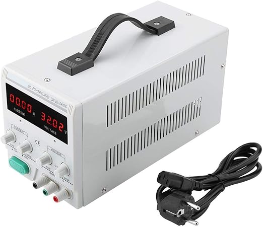 Alimentation DC de Laboratoire, Akozon LW-3010KDS 4LED Variateur Alimentation DC Réglable de ...