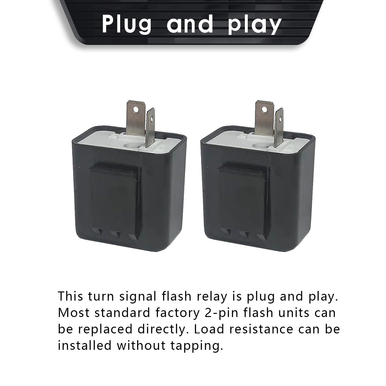 Mua Hawyet 2 PCS Car Flasher Relay, DC 12V LED Adjustable Frequency 2 ...