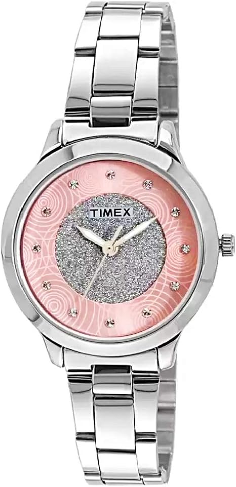 Timex Analog Pink Dial Women's Watch-TW000T613: Amazon.ca: Watches