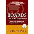 Boards That Make a Difference: A New Design for Leadership in Nonprofit ...